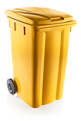 Çöp Konteyneri 240 Lt. (Sarı) - Umut Temizlik